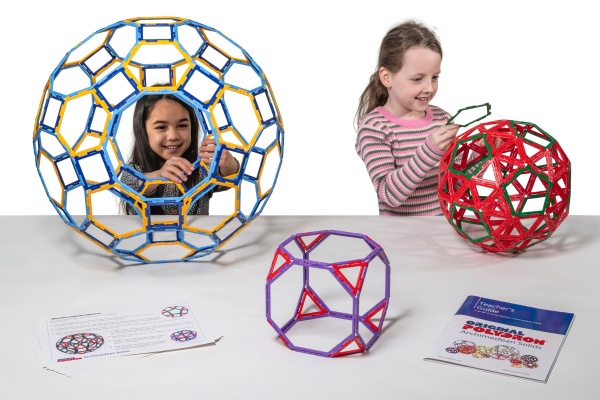 Original Polydron Frameworks Platonic Solids Set